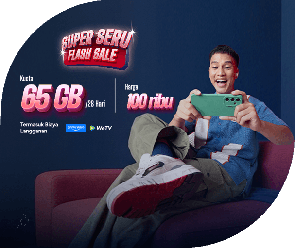Super Seru Flash Sale | Telkomsel